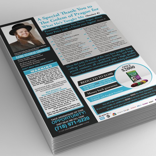 Full Page Content/Text Based Advert for Newspaper/Magazine | Postcard ...