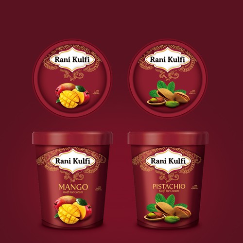 Designs | Rani Kulfi Ice Cream needs a new product label | Product ...