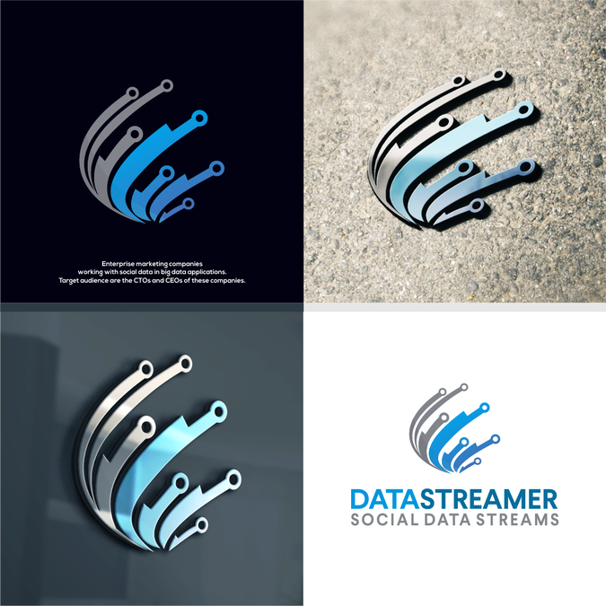 Datastreamer - Social data streaming (logo) | Logo design contest