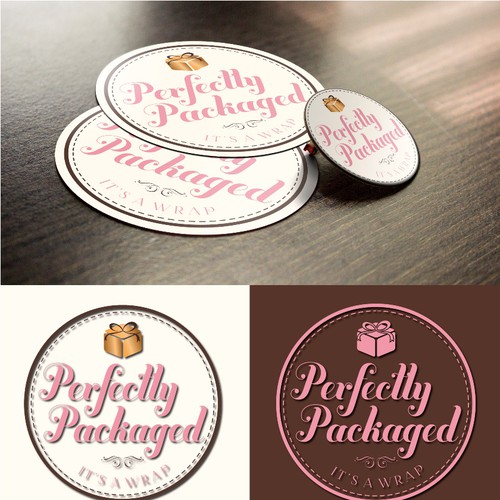 Create a catchy whimsical logo for a gift wrapping company | Logo ...