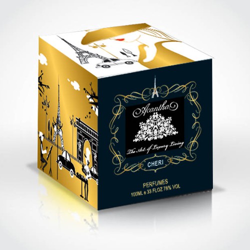 Be My Designer - French Perfume Box Design - Acantha Creates Luxury ...