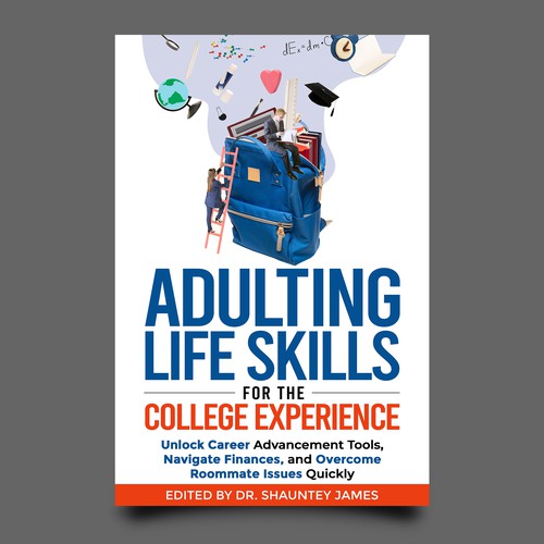 Designs | College Experience Book | Book cover contest