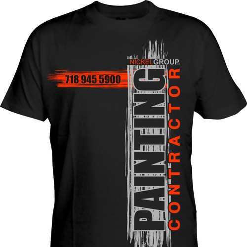 Create stylish Contractor T-shirt for young & growing company | T-shirt ...