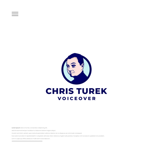 Designs | An intriguing yet friendly design for a voiceover artist ...