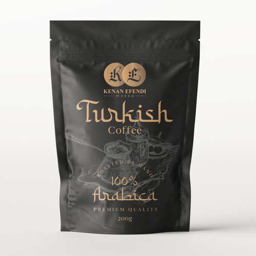 Designs | eye-catching retail packaging design for Turkish coffee ...