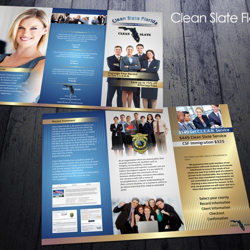 Designs | Create compelling marketing brochure for Clean Slate Florida ...