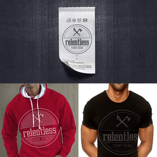 Create an amazing logo for Relentless Fight Gear! | Logo design contest