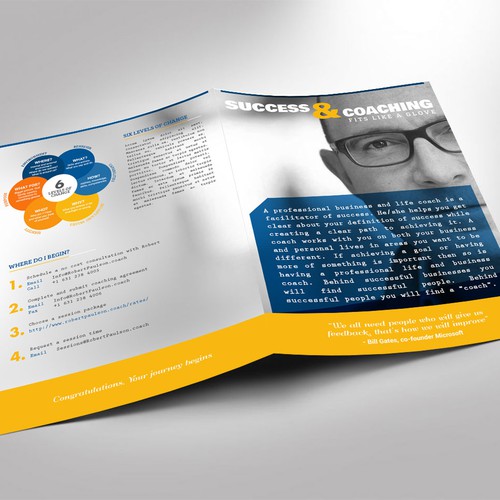 Life Coach Needs a BROCHURE (Fun Project) | Brochure contest