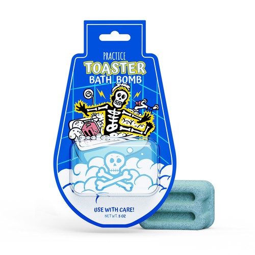 Designs | "Practice Toaster Bath Bomb" Needs Snarky Packaging ...