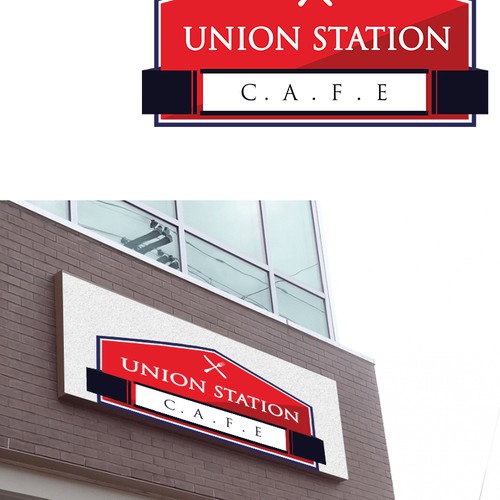 Create an amazing logo for our new restaurant, Union Station Cafe ...