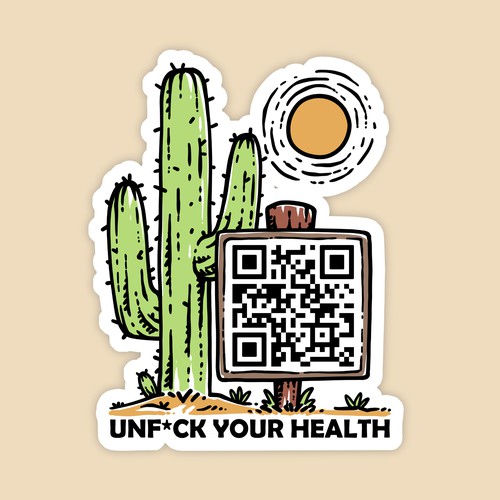 Designs | Vintage Sticker designs for free spirited health coach ...