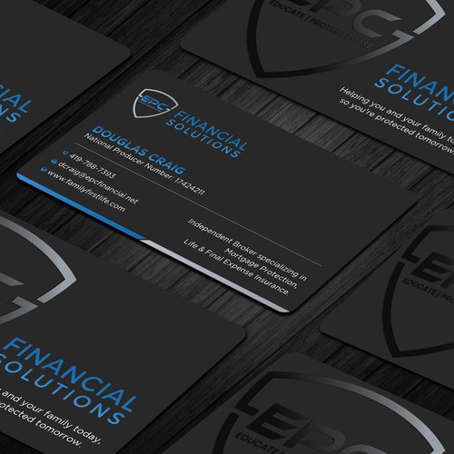 Designs | EPC Financial Solutions - Business Card | Business card contest