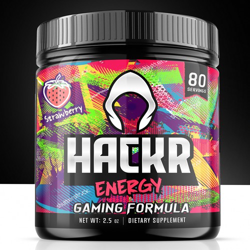 Designs | We need a Stunning Label design for Gamers Energy supplement ...