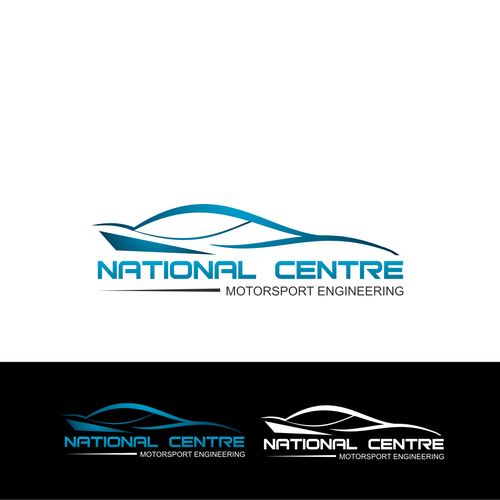 logo for the National Centre for Motorsport Engineering | Logo design ...