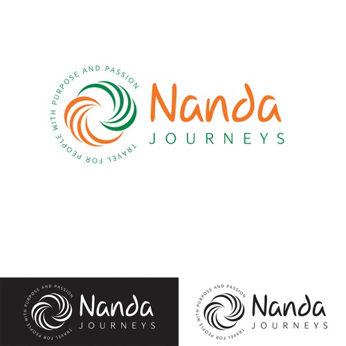 Create an amazing logo for new Travel Start-up Nanda Journeys | Logo ...