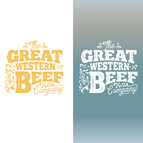 The Great Western Beef Company requires a retro, old west style logo ...