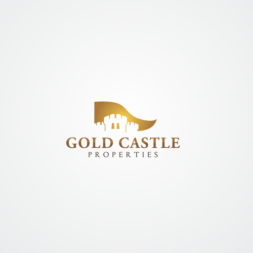 Create a inviting, stong and trustworthy castle logo for Gold Castle ...