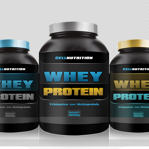 Product label for Protein powder | Product label contest
