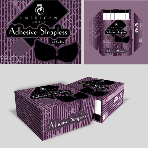 Box design for a Women's Strapless Bra | Product packaging contest