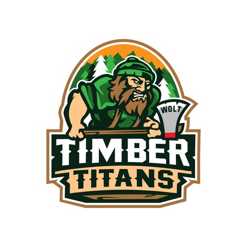 Lumberjack Team Logo | Logo design contest