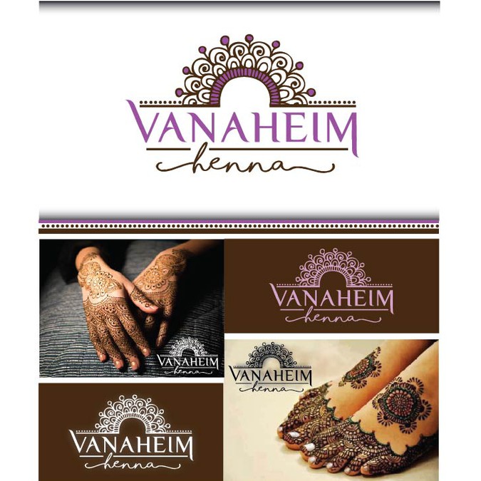 Dazzling logo needed for inspired henna artist! | Logo design contest