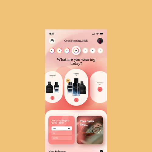Designs | Design a Fragrance IOS App! | App design contest