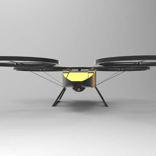Create a concept design for an industrial drone / quadcopter | Other ...