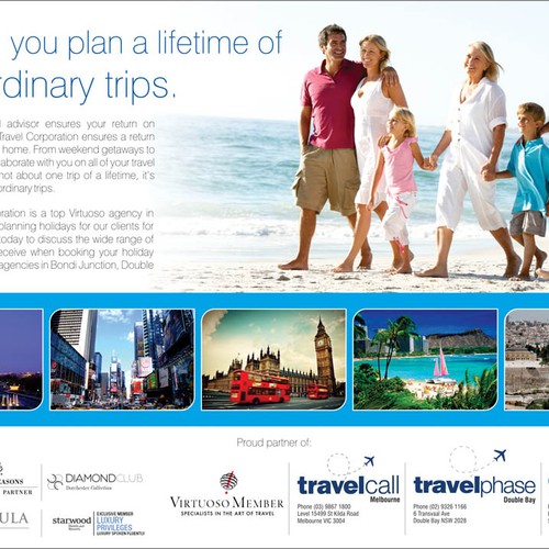 Travel Agency newspaper advertisement | Sonstige Werbematerialien ...