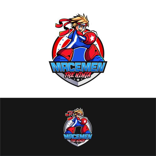 Designs | Kick butt logo for Maceman the Ninja Warrior | Logo design ...