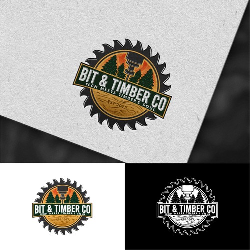 Designs | Design the Future of Craftsmanship: Bit & Timber Co's Logo ...