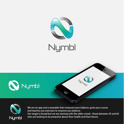 Create a brilliant logo for Nymbl - an app & wearable that improves ...