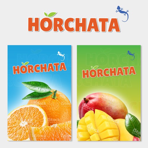 Horchata beverage label | Product label contest