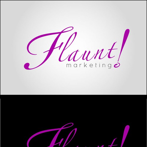 Flaunt! Marketing Logo | Logo design contest
