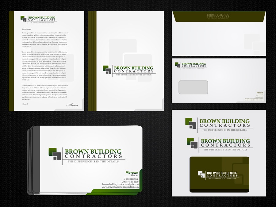 logo for Brown Building Contractors | Logo design contest