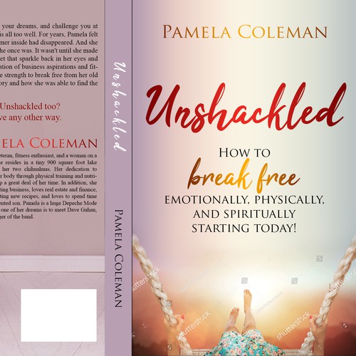 UNSHACKLED - BREAK FREE BOOK | Book cover contest