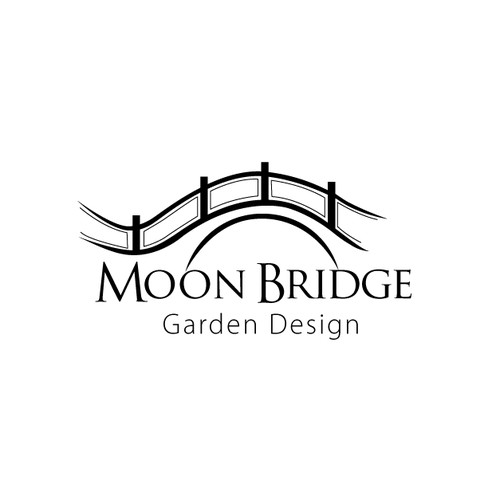 logo for Moon Bridge Garden Design | Logo design contest