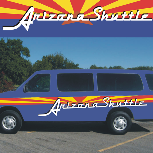 Logo and van design for Arizona Shuttle | Logo design contest