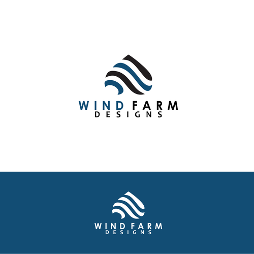 Logo design for Wind Farm Designs - software company | Logo design contest