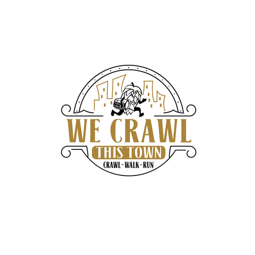Designs | We Crawl this Town | Logo design contest