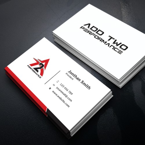 Professional Athlete Performance business card | Business card contest