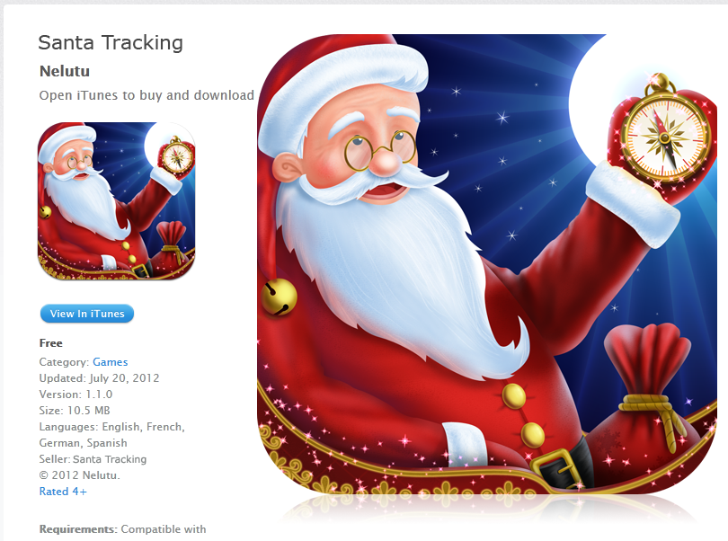 Design App Icon for Santa Tracking iPhone App | Icon or button contest