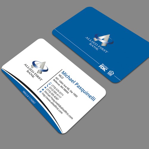 Powerful Loan Officer Business Card | Business card contest