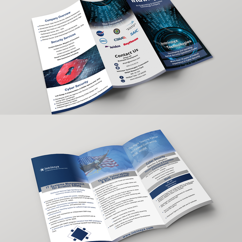NASA Security Services Company brochure design | Brochure contest
