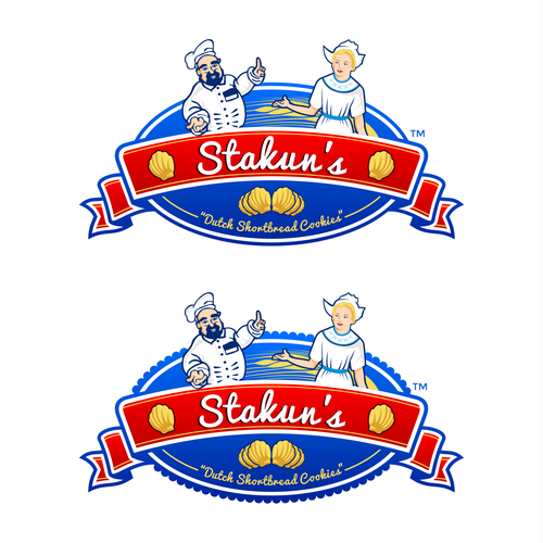 Dutch Shortbread Cookies | Logo design contest