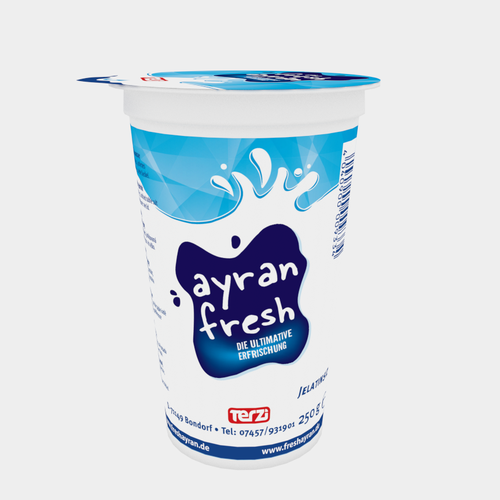 Turkish style refreshing drink AYRAN with new design - EU-Wide rollout ...