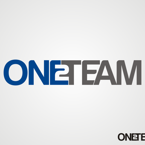 logo for ONE2TEAM | Logo design contest