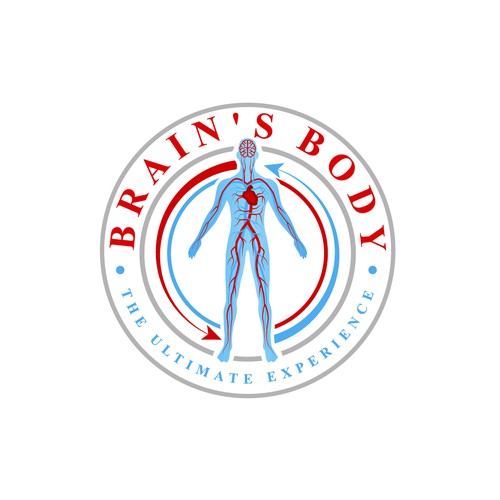 Designs | Brain's Body logo that defines the transfer of energy, action ...