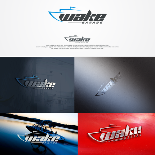 Create a Hot Rod /Surf style logo for Wake Boat Website | Logo design ...