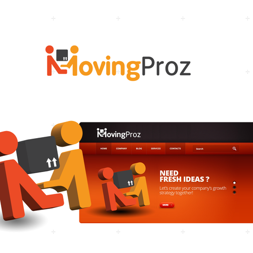 logo for Moving Proz | Logo design contest