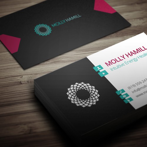 business cards for intuitive energy healer | Business card contest